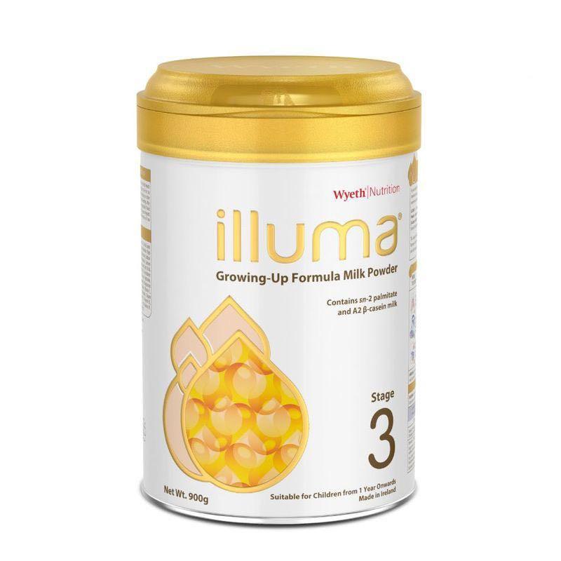 Wyeth Nutrition Illuma Stage 3 Formula 900g, Babies & Kids, Nursing & Feeding, Weaning & Toddler ...