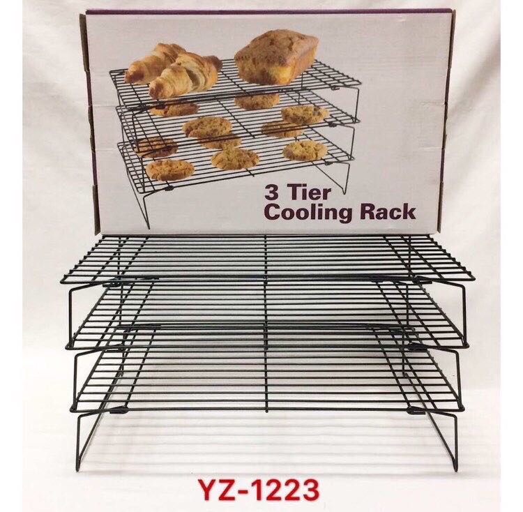 3 Tier Cooling Rack Metal, Furniture & Home Living, Kitchenware ...