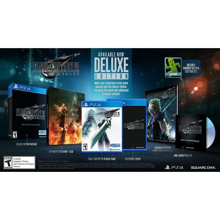 全新英文版 final fantasy 7 VII ff7 Remake Deluxe US Version 最終幻想 ff7 重製 美版 ...