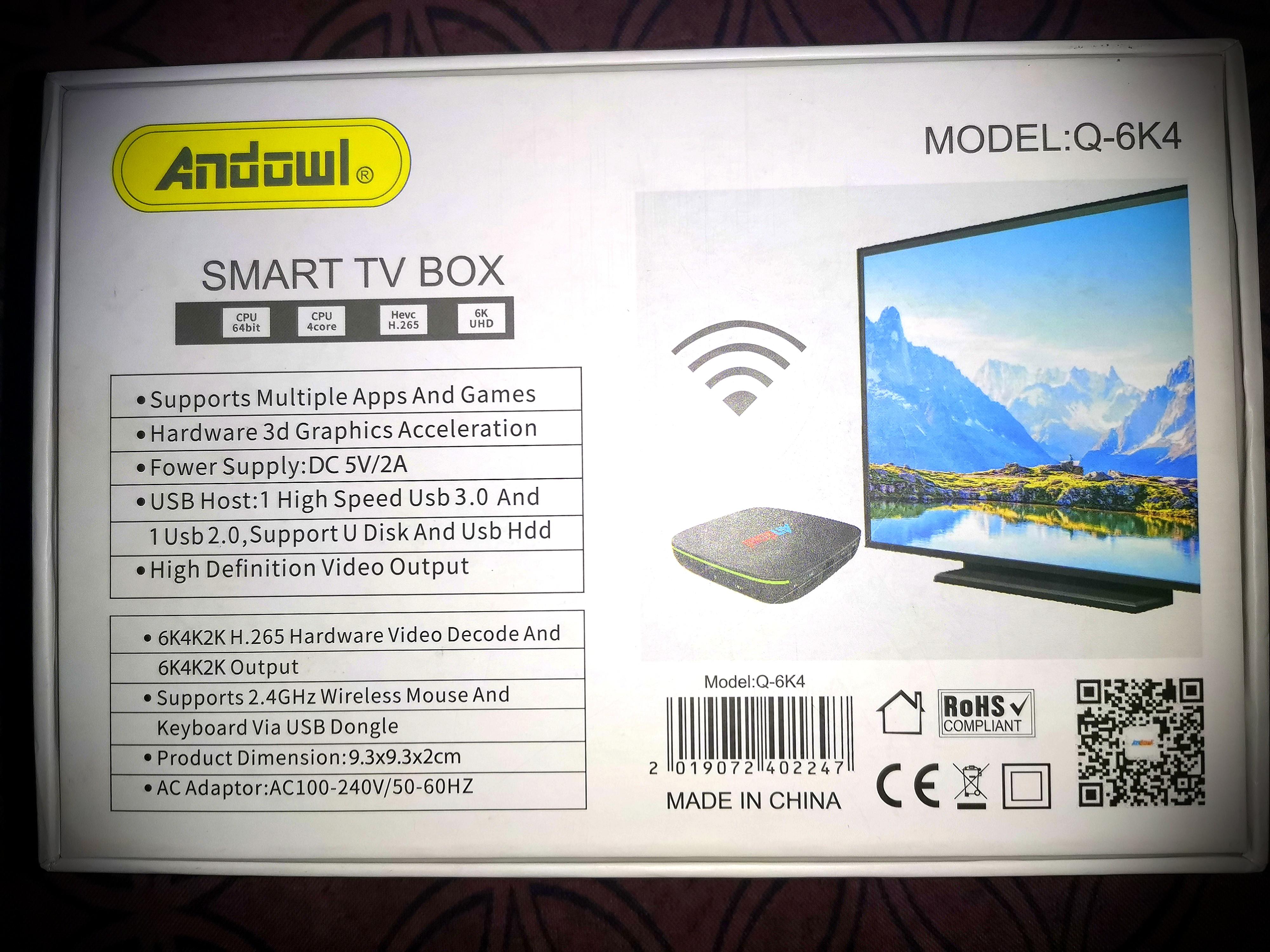 Android TV box|Andowl brand, TV & Home Appliances, TV & Entertainment ...