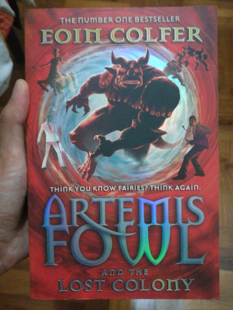 Artemis Fowl and the Lost Colony by Eoin Colfer, Hobbies & Toys, Books ...
