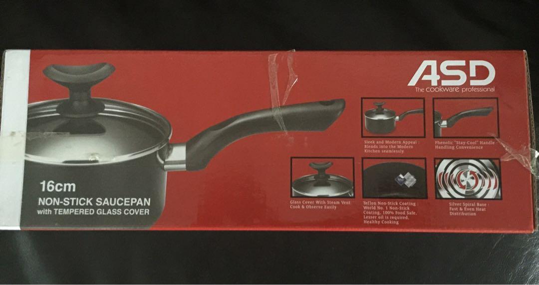 ASD Non-stick Sauce Pan, Furniture & Home Living, Kitchenware ...