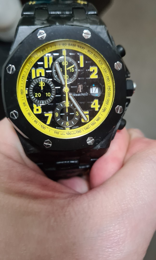 Audemars piguet bumblebee, Luxury, Watches on Carousell