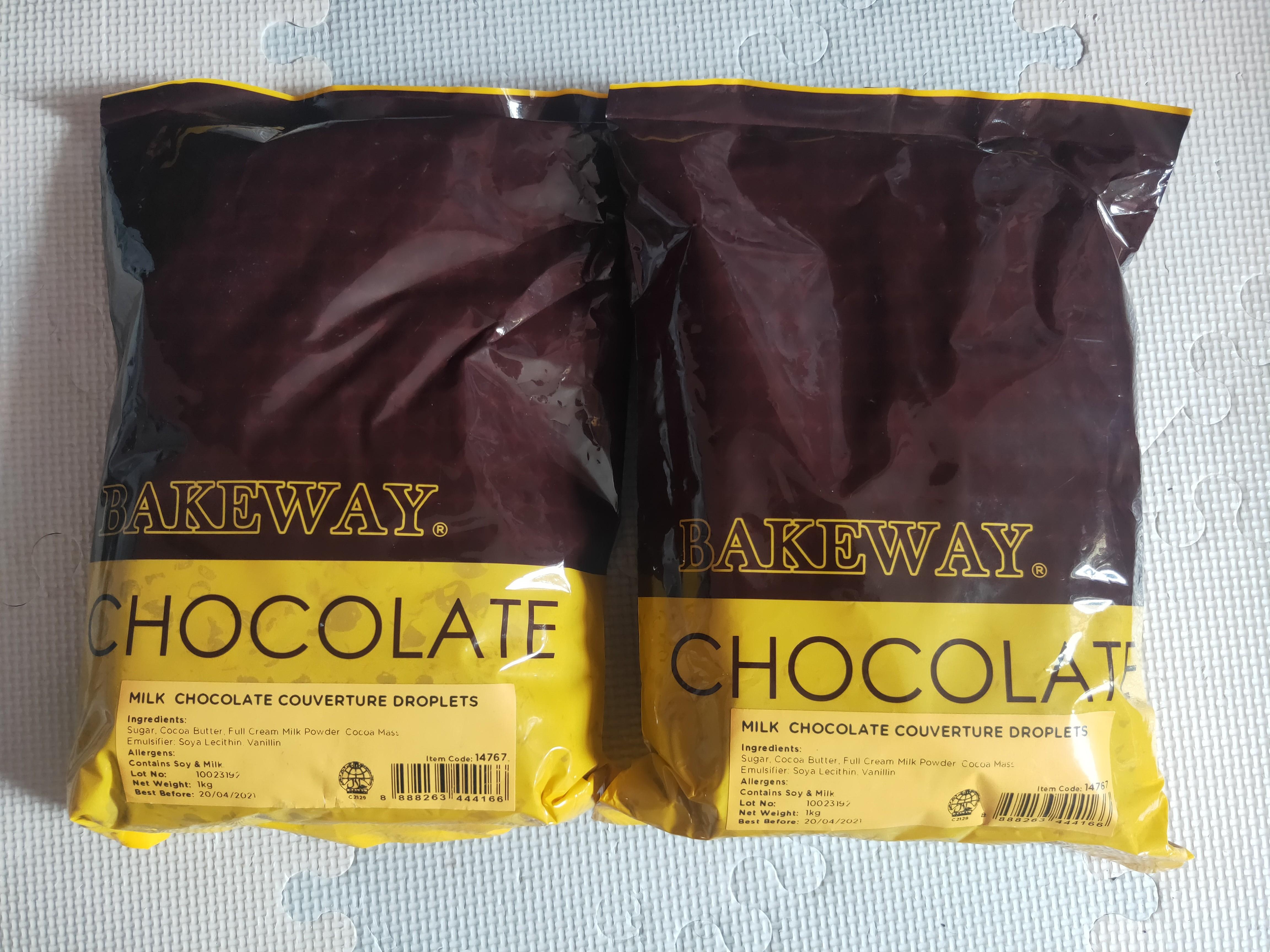 BAKEWAY MILK CHOCOLATE, Food & Drinks, Packaged & Instant Food on Carousell