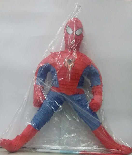 Boneka pukul spiderman pinata / boneka isi permen hadiah / candy flying ...