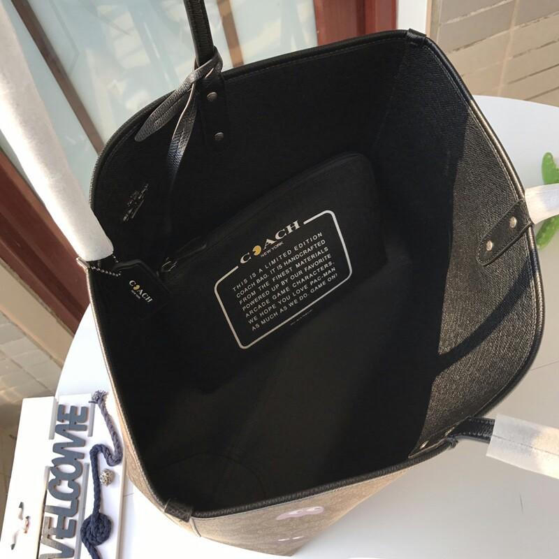 COACH Pac-Man Tote Bag, Women's Fashion, Bags & Wallets, Tote Bags on ...