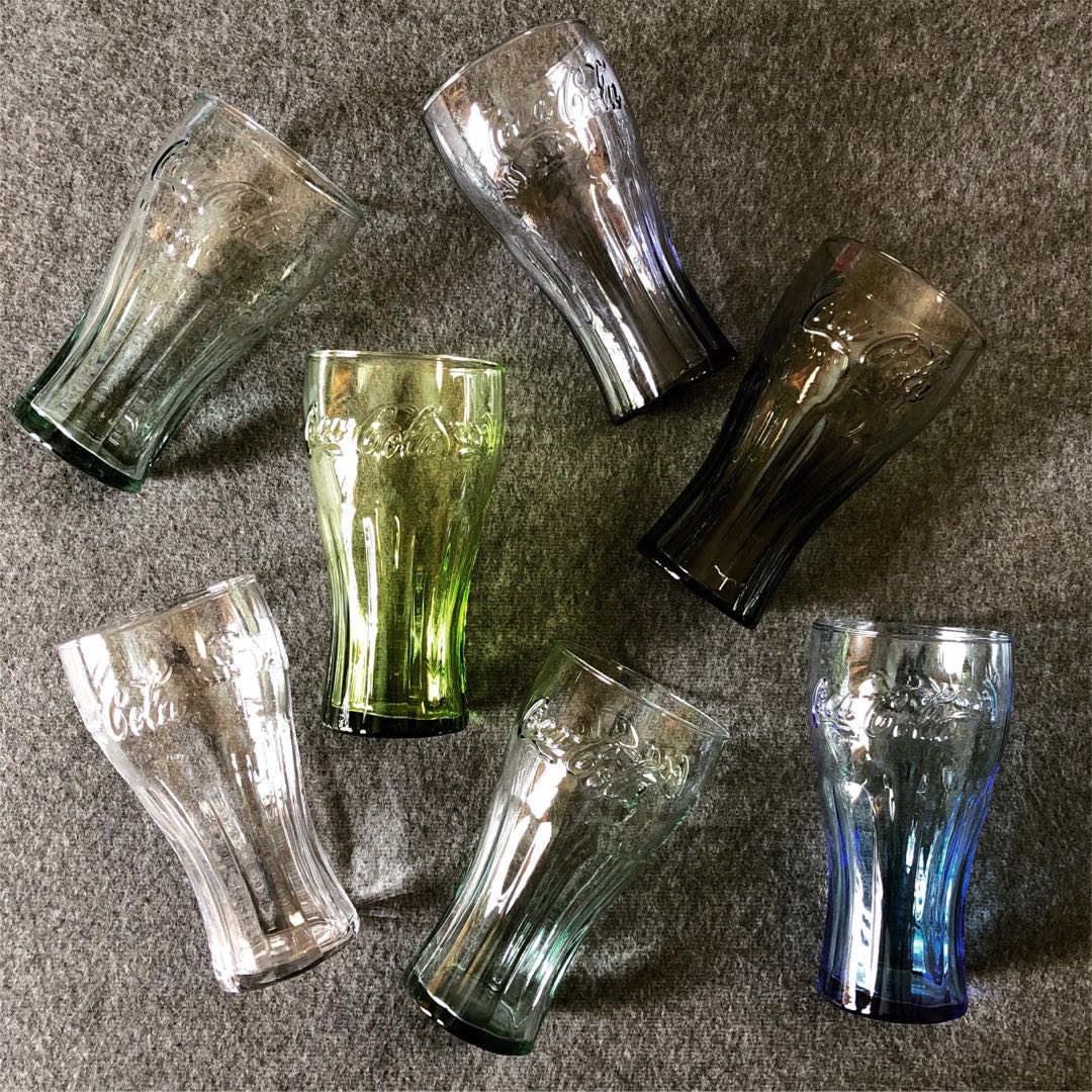 Coca-cola Coke Glass Collection, Hobbies & Toys, Collectibles ...