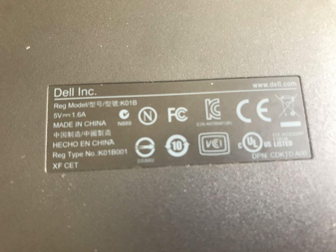 Dell Genuine K01B Laptop External USB DVDRW Drive K01B001, Computers ...