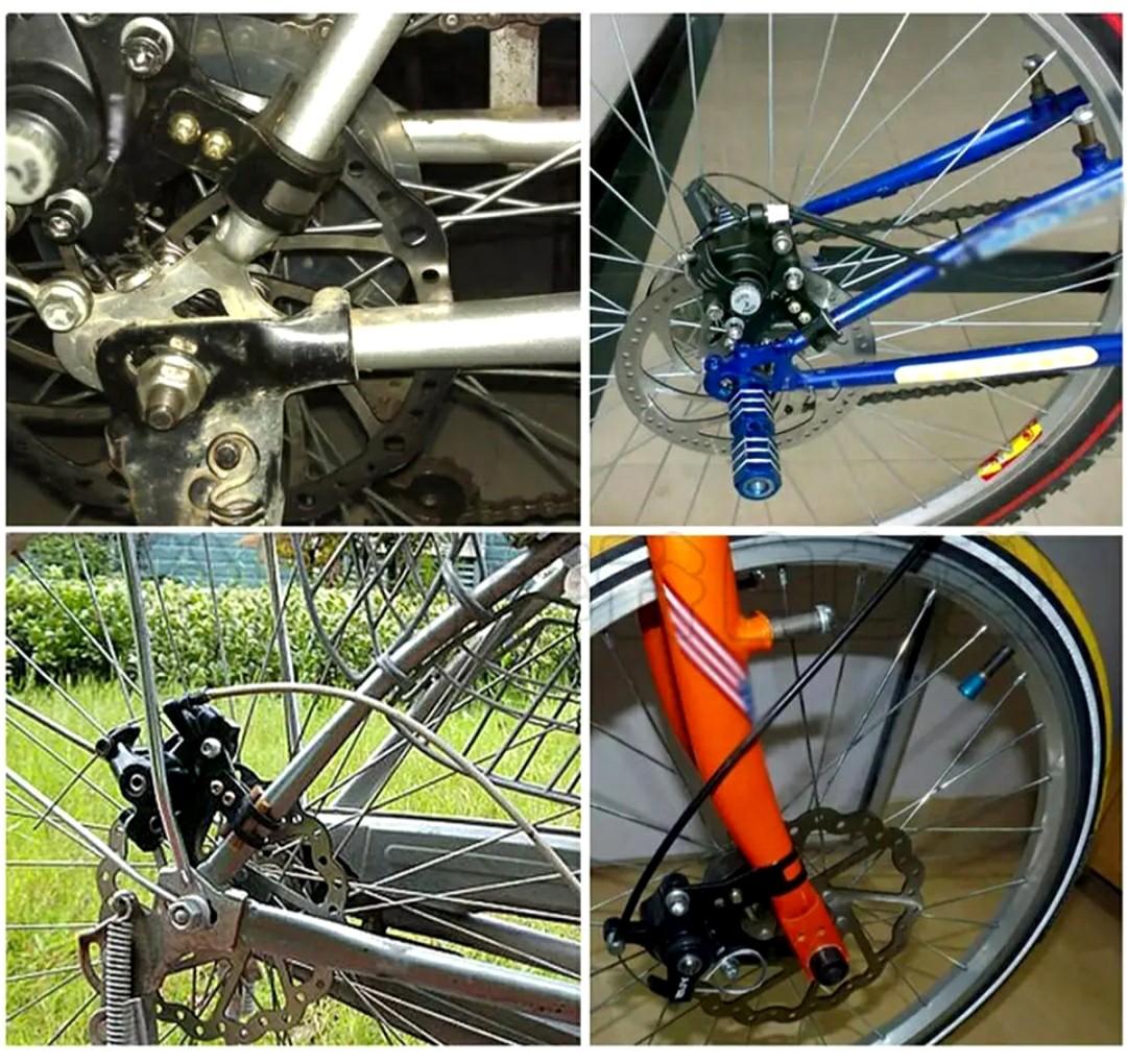 **Disc Brake Mount Bracket Frame Mount Adapter Holder Practical Durable ...