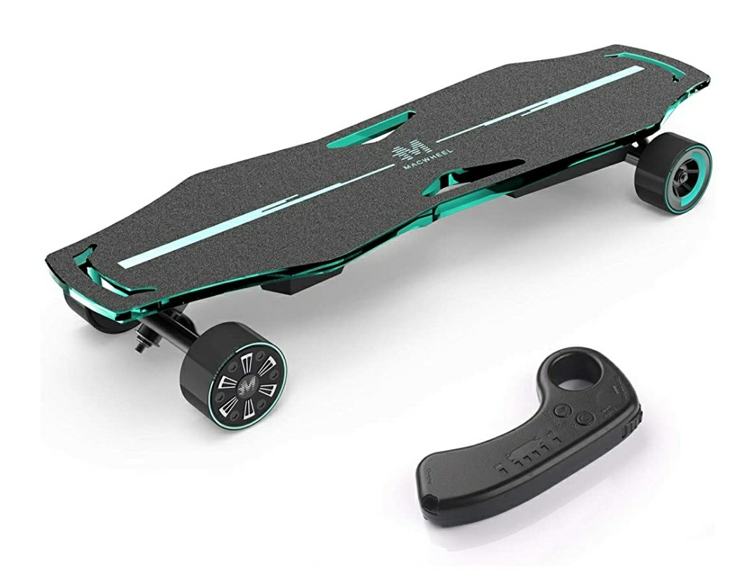 Electric Skateboard, Powerful 600W Dual Hub-Motor, Sports Equipment ...