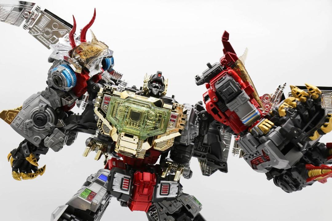 G-Greation Transformer Shuraking Combiner Dinobot Action Figures ...