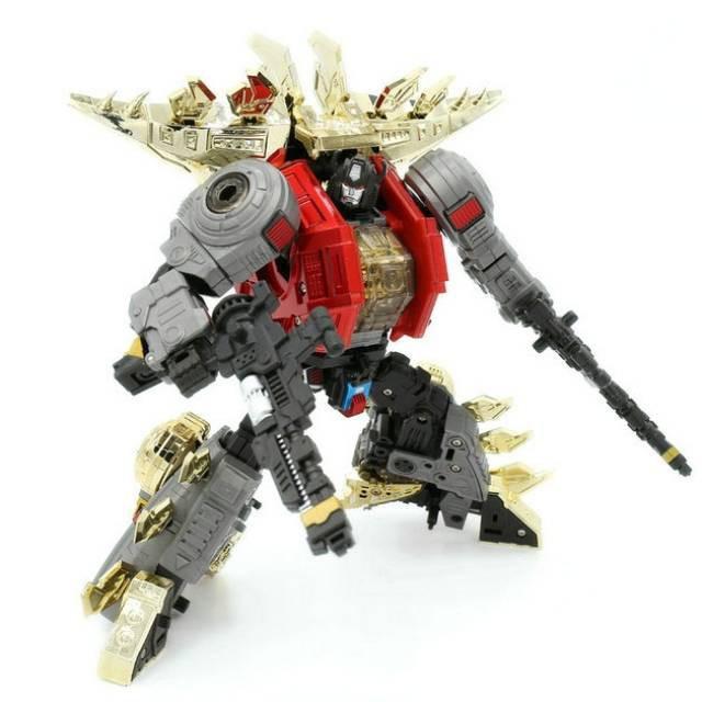 G-Greation Transformer Shuraking Combiner Dinobot Action Figures ...