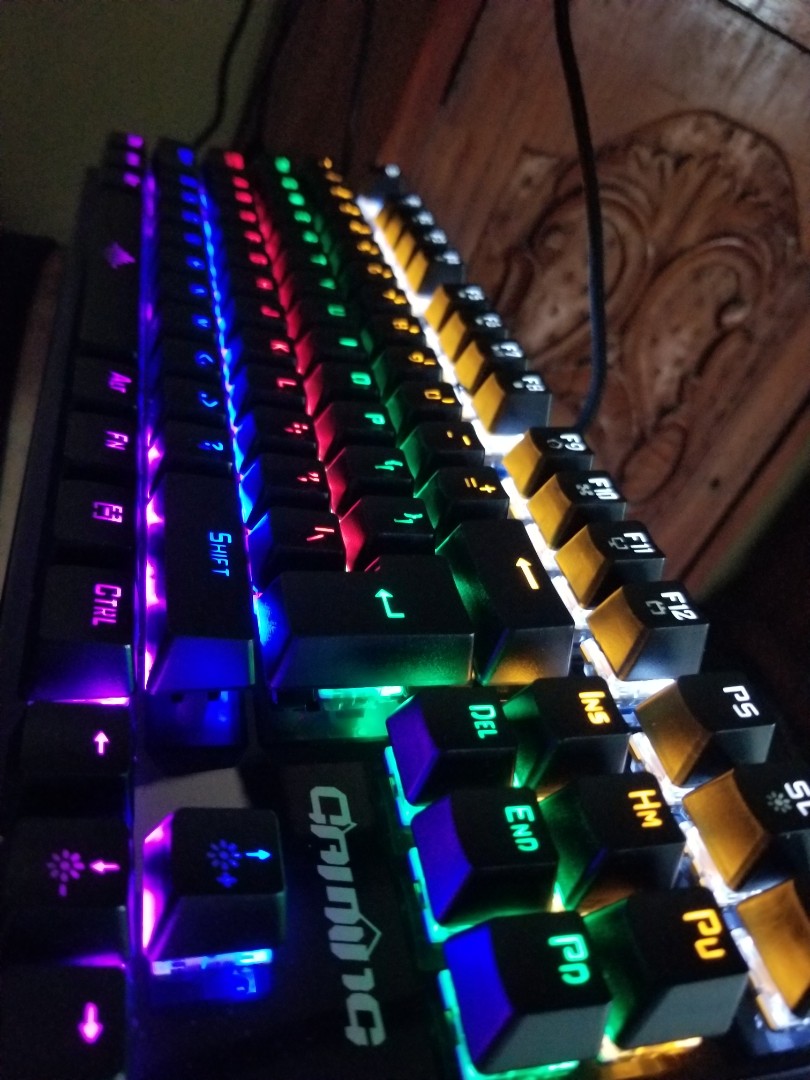 Gigaware K28 Mechanical Keyboard black, Computers & Tech, Parts ...