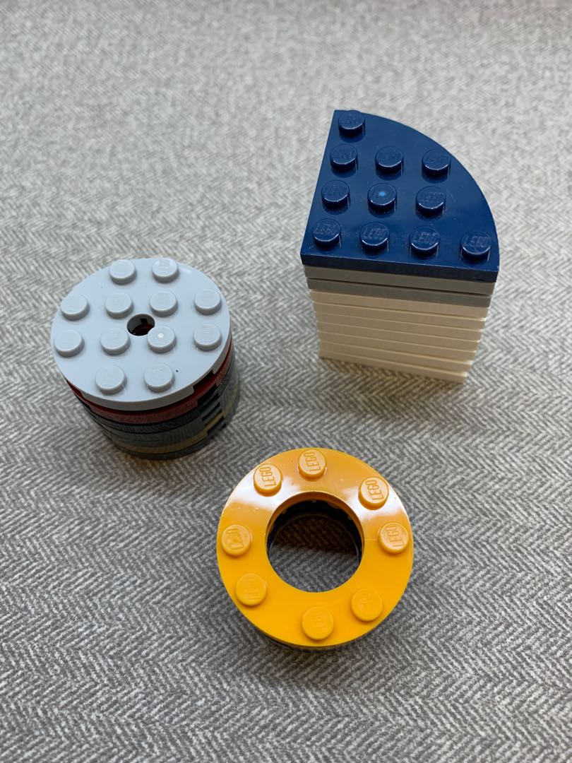 LEGO circular and quadrant pieces, Toys & Games, Bricks & Figurines on ...