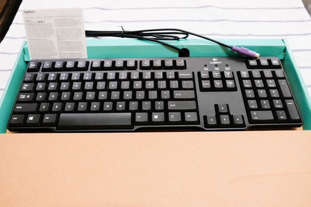 Logitech K Keyboard Black Computers Tech Parts Accessories Computer Keyboard On