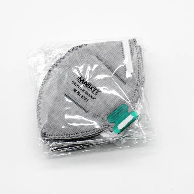 MASkin 8285 Folded Exhaust Valve KN95 N95 Particulate Respiratory Mask ...