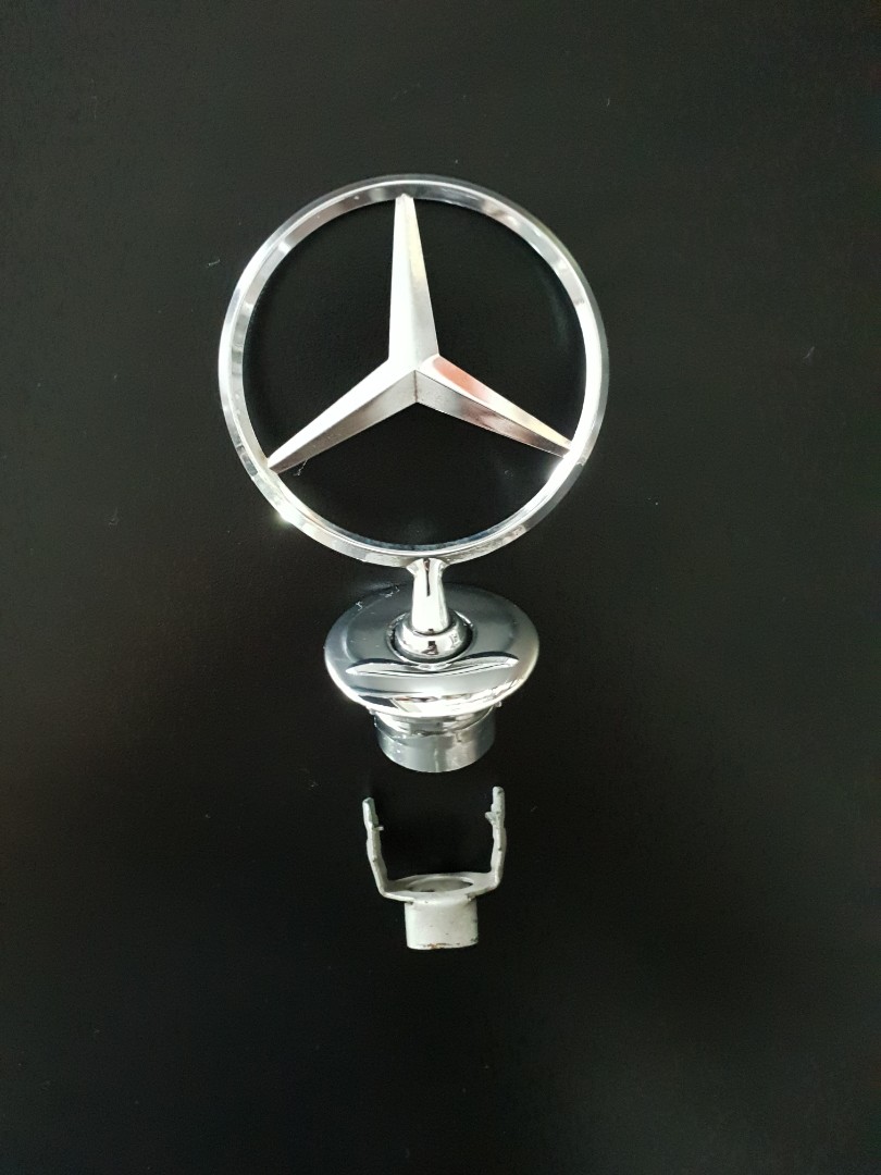 Mercedes Logo Bonnet Hood, Auto Accessories on Carousell