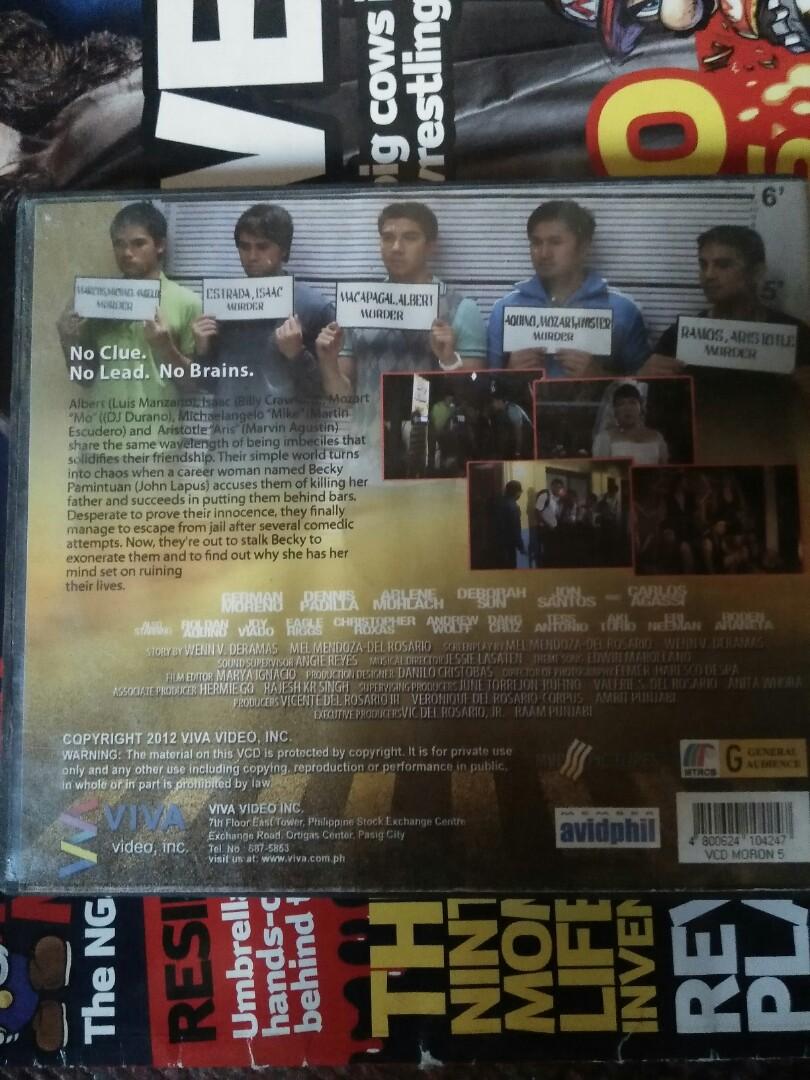 Moron 5 VCD, Hobbies & Toys, Music & Media, Vinyls on Carousell