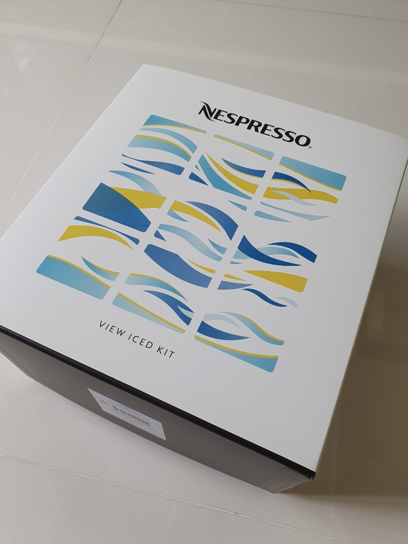Nespresso glass (View Iced Kit) BNIB, Everything Else on Carousell