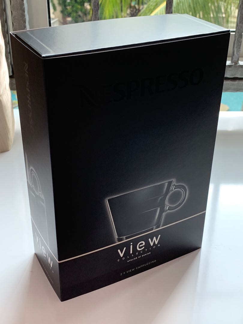 Nespresso VIEW Cappuccino Cups X 2, TV & Home Appliances, Kitchen ...