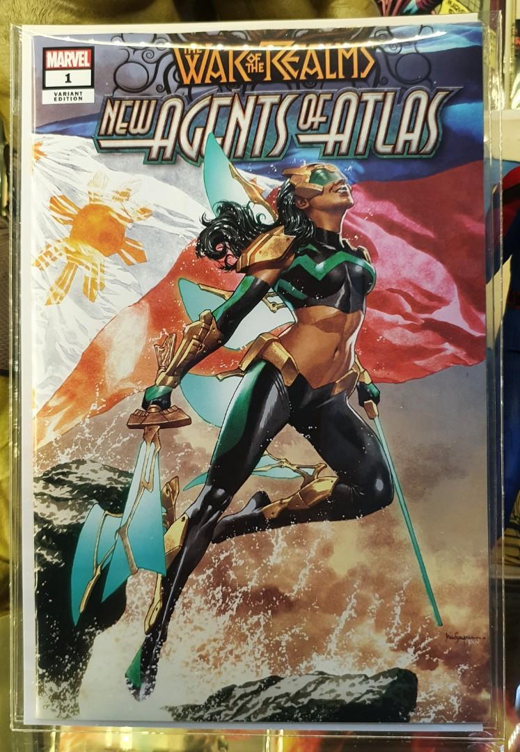 New Agents of Atlas 1 Wave Cover Mico Suayan, Hobbies & Toys, Books ...