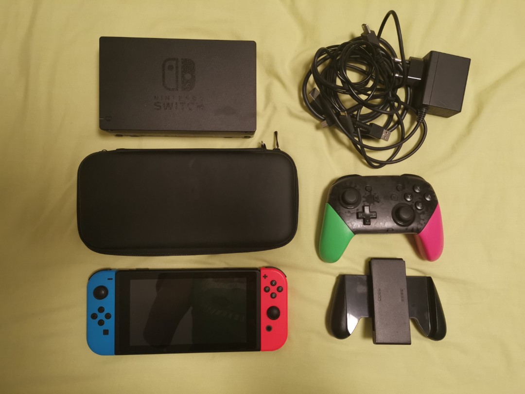 1st Gen Nintendo Switch+Smash bros, Video Gaming, Video Games, Nintendo ...