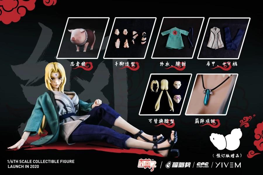 [Sold Out]1/6 Tsunade Action Figure from Naruto by MOZ STUDIO MSAF001 ...