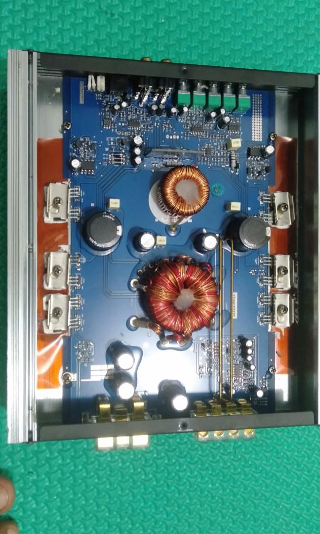 Power monoblock dan 4 channel, Elektronik, TV & Perlengkapan Hiburan di ...