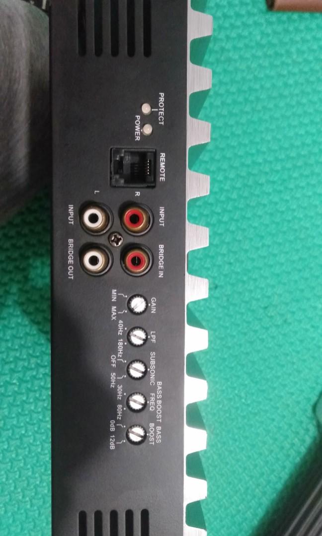 Power monoblock dan 4 channel, Elektronik, TV & Perlengkapan Hiburan di ...