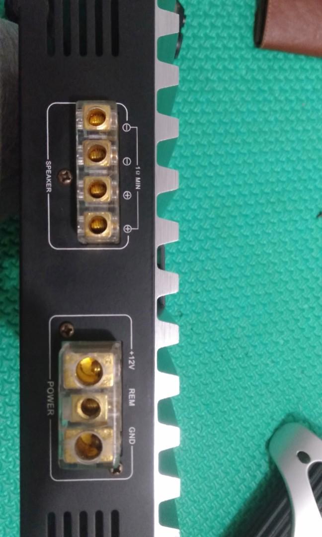 Power monoblock dan 4 channel, Elektronik, TV & Perlengkapan Hiburan di ...