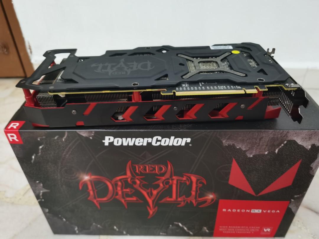 PowerColor Red Devil Vega 64, Computers & Tech, Parts & Accessories ...