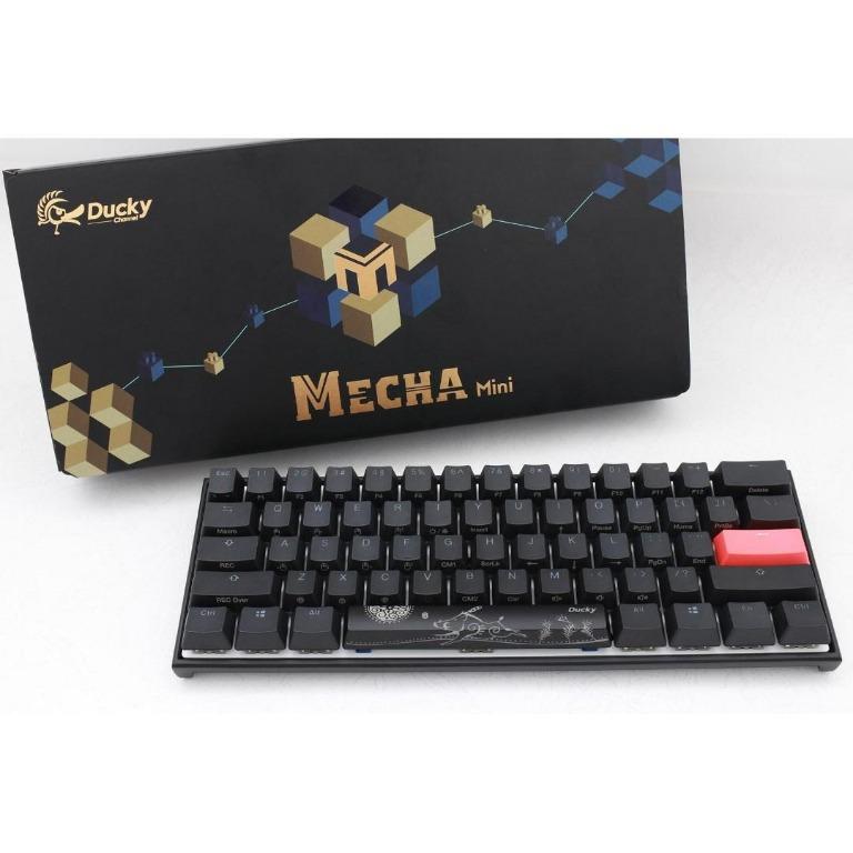 Ducky One 2 Mecha Mini V2 RGB Mechanical Keyboard 60% Layout (Metal ...