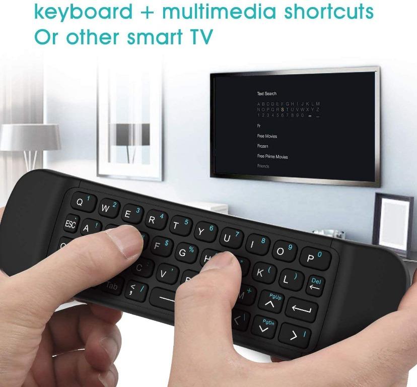 Rii MX6 Fly Mouse Controller, Mini Wireless Keyboard and IR Remote ...