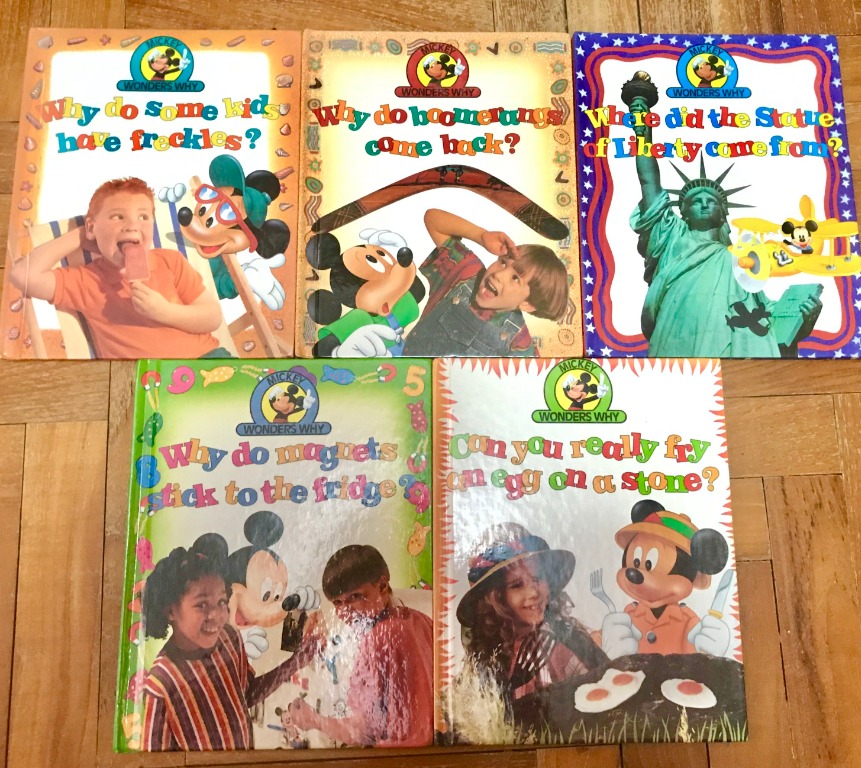 Sale - 5 x Almost New Mickey Mouse Wonders Why Learning Educational ...