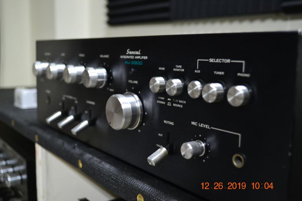 Sansui AU-3300 Amplifier, Audio, Soundbars, Speakers & Amplifiers on Carousell
