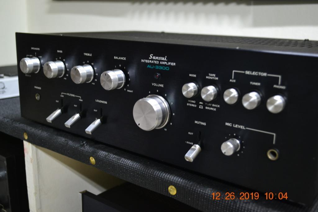 Sansui AU-3300 Amplifier, Audio, Soundbars, Speakers & Amplifiers on Carousell