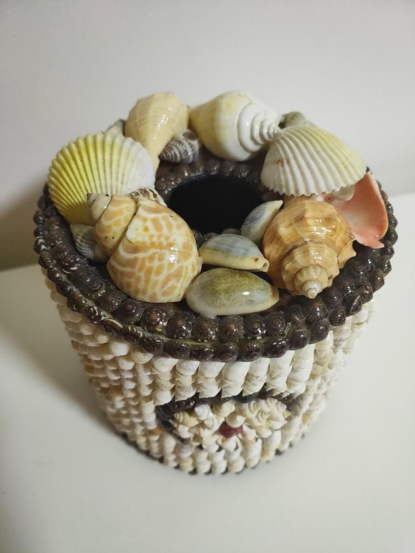 Seashell Toilet Tissue Roll Holder, Everything Else on Carousell