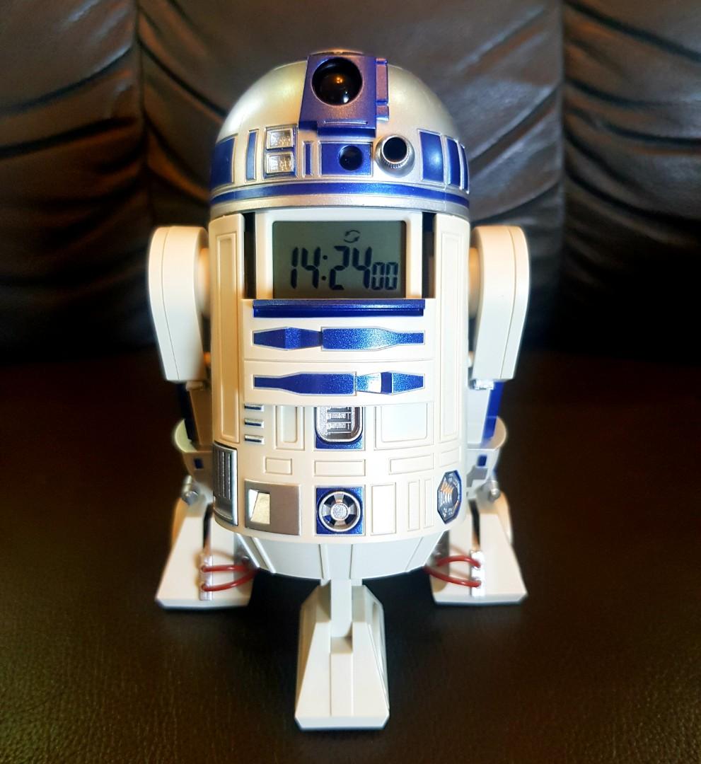 Star R2D2 Star Wars Imported R2-D2 Action Alarm Clock, Hobbies & Toys ...