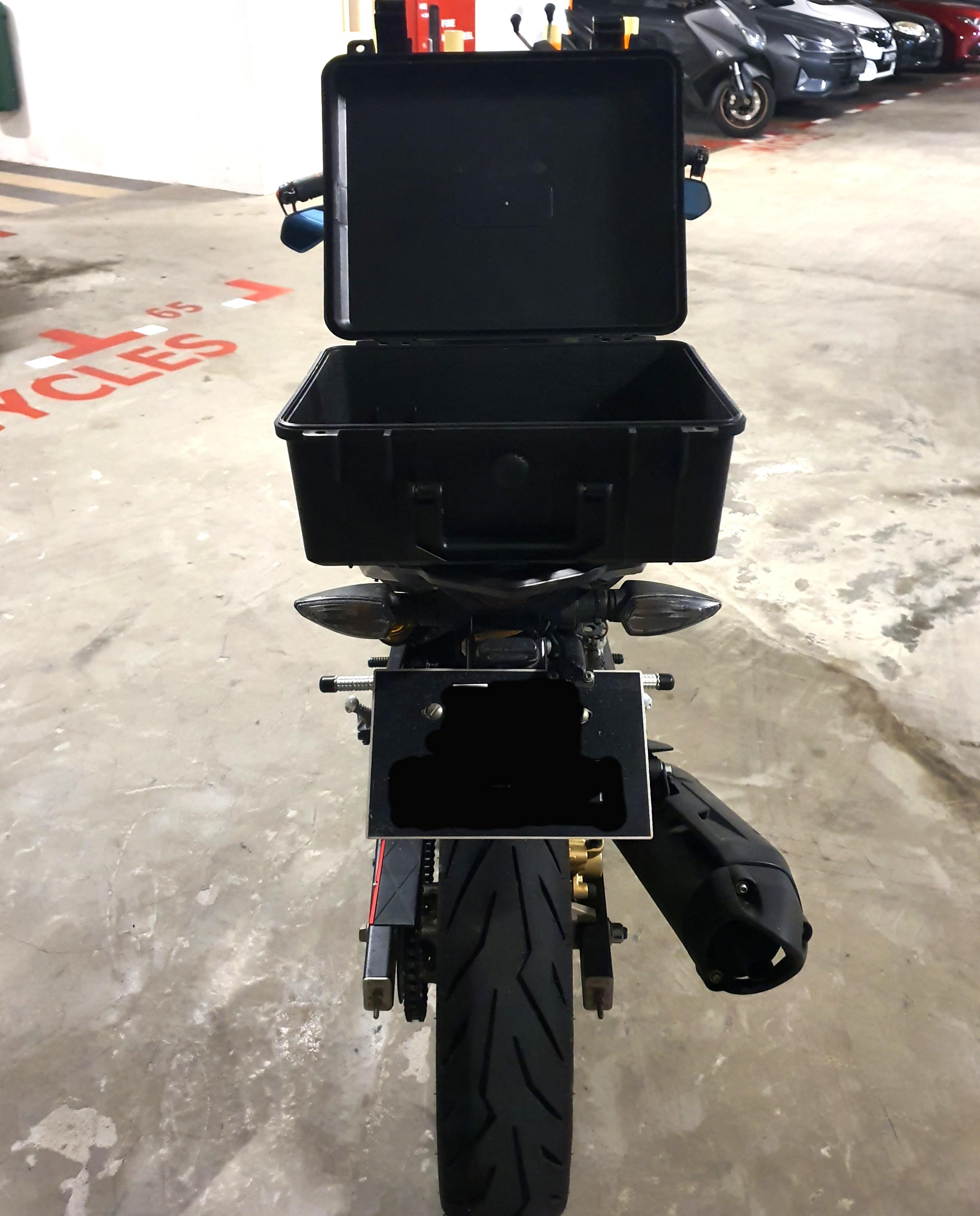 Storage box black plastic pelican copy motorcycle box ebike waterproof ...