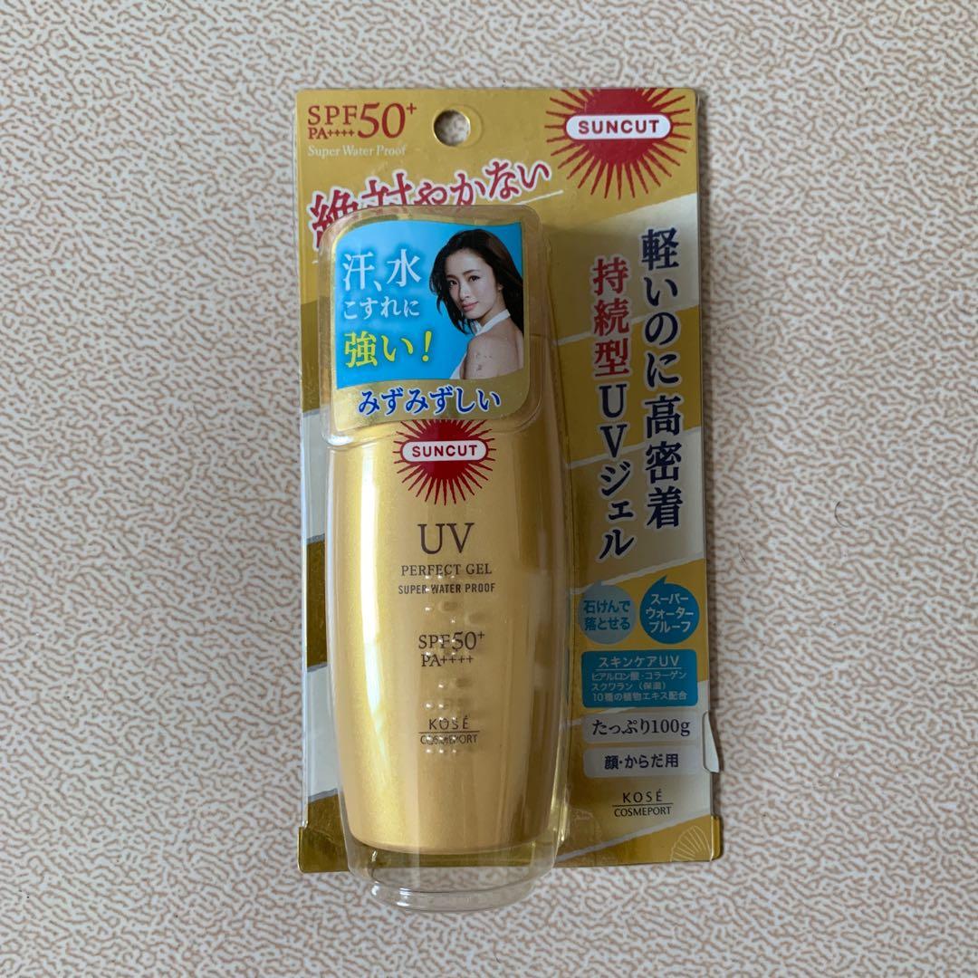 Suncut UV Perfect Gel SPF 50+ PA++++ 100g Kose sun block sunscreen ...