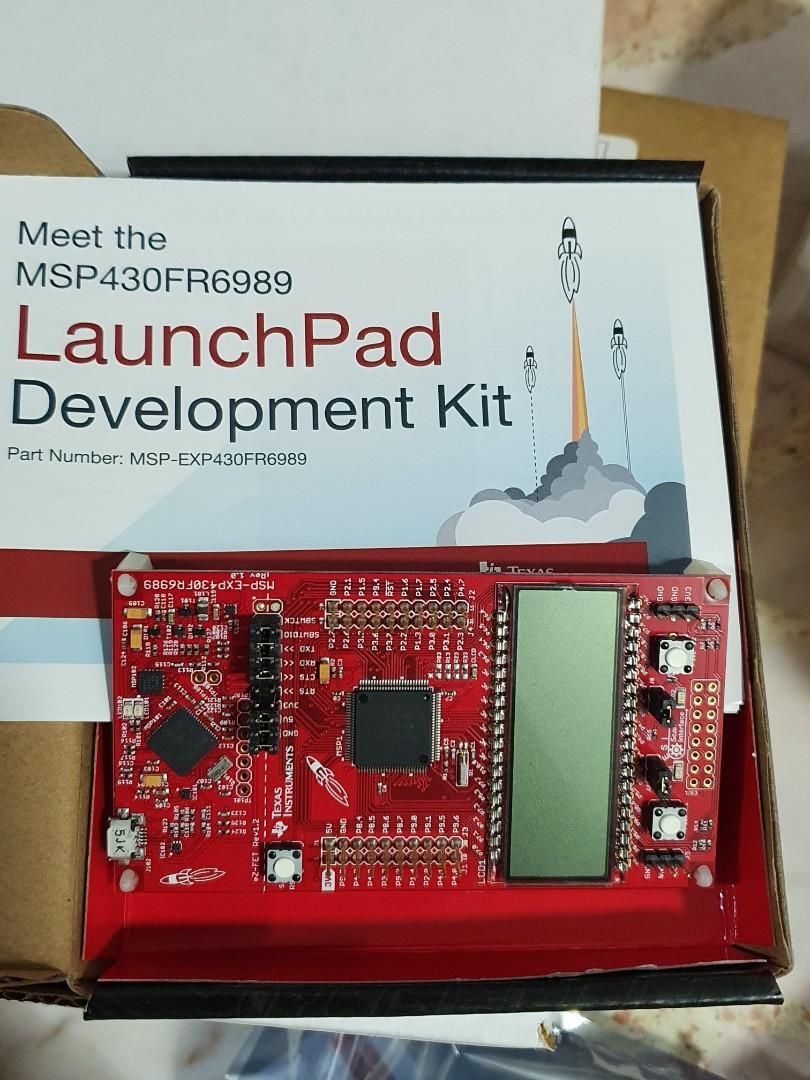 TI: MSP-EXP430FR6989 Launch Pad Dev Kit MCU, Mobile Phones & Gadgets, Mobile & Gadget ...