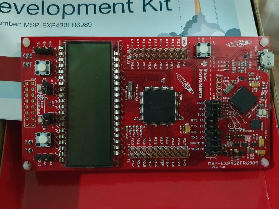 TI: MSP-EXP430FR6989 Launch Pad Dev Kit MCU, Mobile Phones & Gadgets, Mobile & Gadget ...