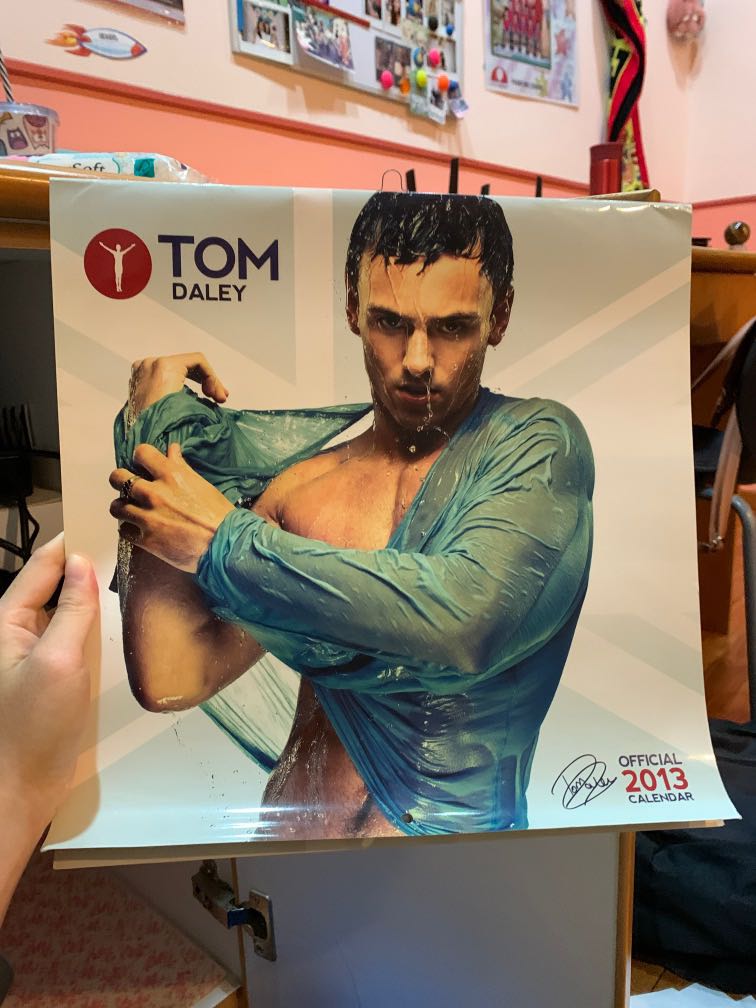 Tom Daley Official 2013 Calendar, Everything Else on Carousell