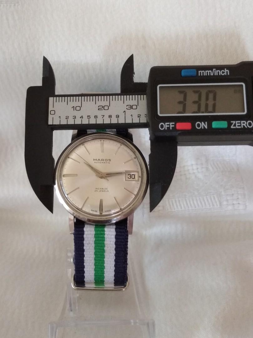 Vintage MAROS Swiss Automatic Watch, Women's Fashion, Watches ...
