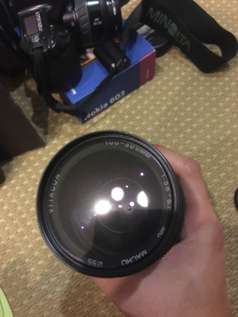 Vitacon 100-300mm telescopic lense, Photography, Lens & Kits on Carousell