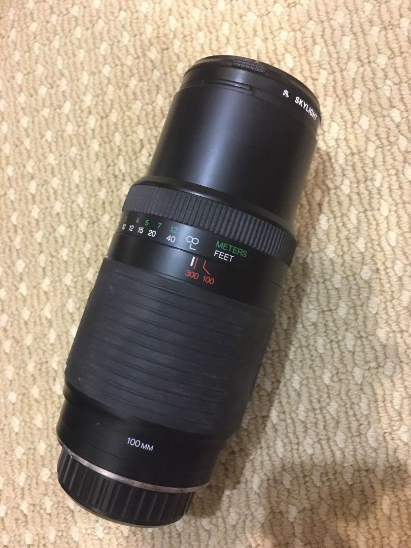 Vitacon 100-300mm telescopic lense, Photography, Lens & Kits on Carousell
