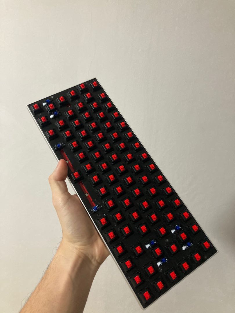 Vortex Race 3 lightly lubed (Board only no keycaps), Computers & Tech ...