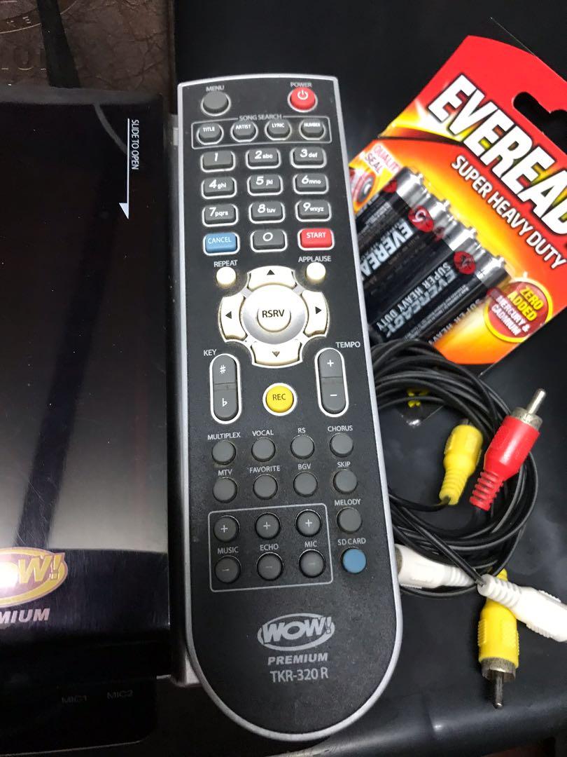 Wow Premium Karaoke, Hobbies & Toys, Music & Media, CDs & DVDs on Carousell