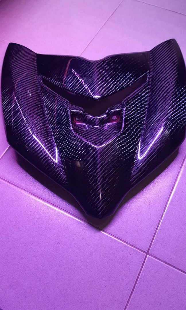 Yamaha Sniper Front Panel Carbon Fibre, Motorcycles, Motorcycle ...