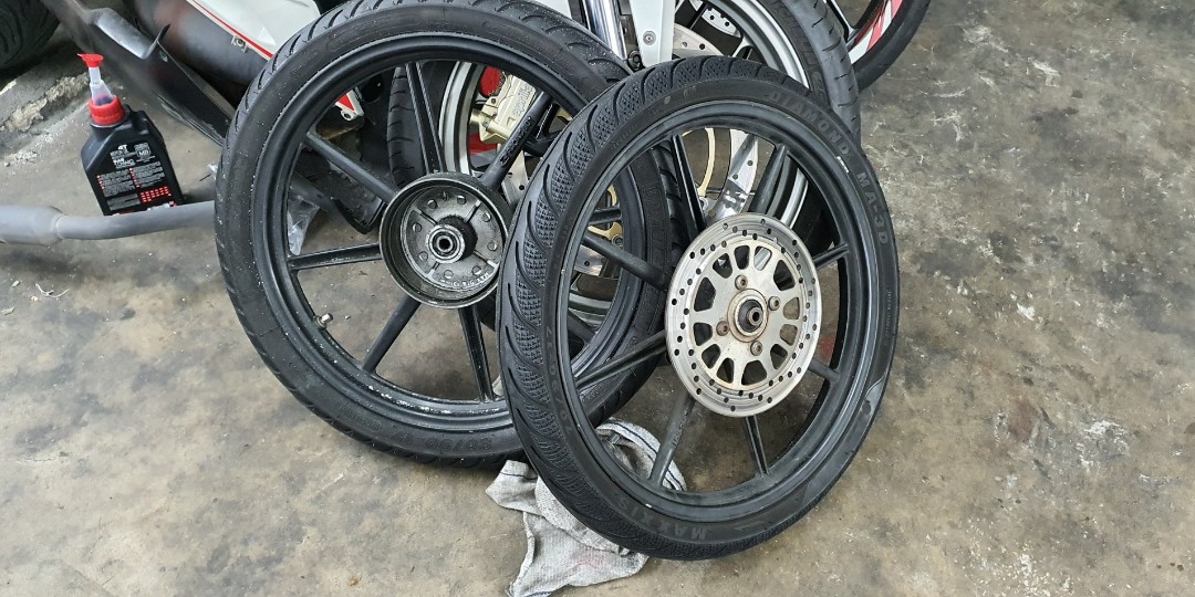 17" RCB rims., Motorcycles, Motorcycle Accessories on Carousell
